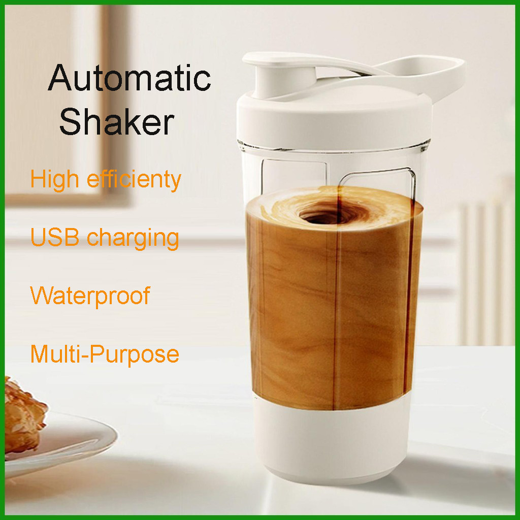 Electric Protein Shaker Bottle Self Stirring Mug Rechargeable Portable ...