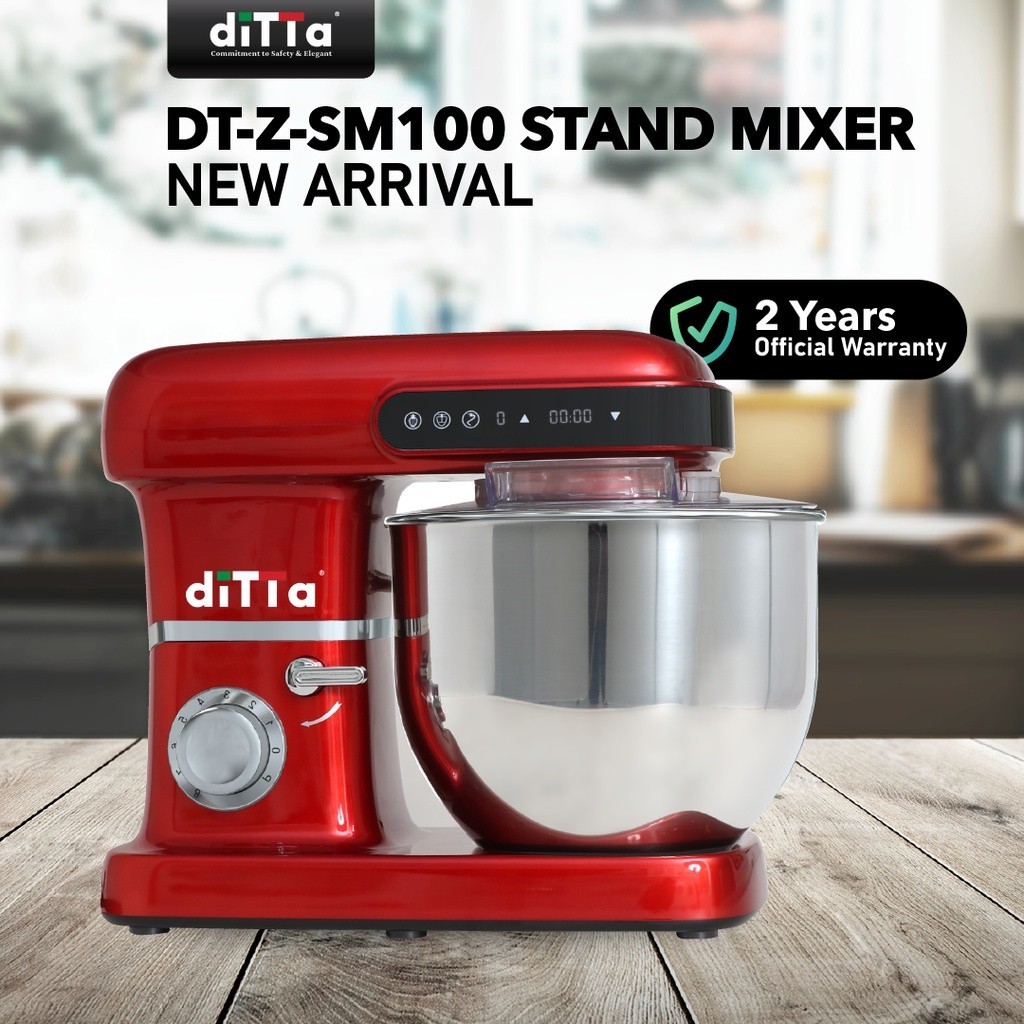 DITTA 2200W 10L 9Speed Commercial Stand Mixer Stainless Steel 304 Food ...