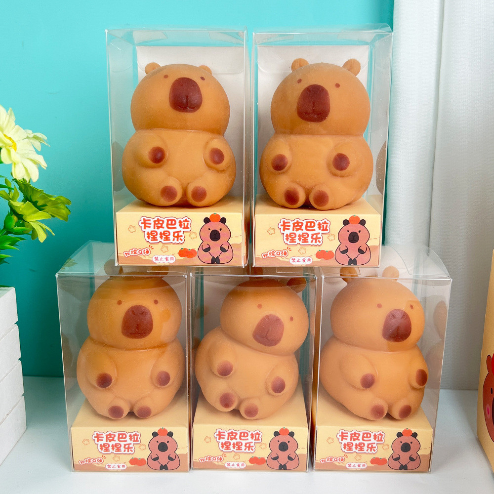Influencer Kapibara Pinch Music Decompression Toys Buddhist Capybara ...