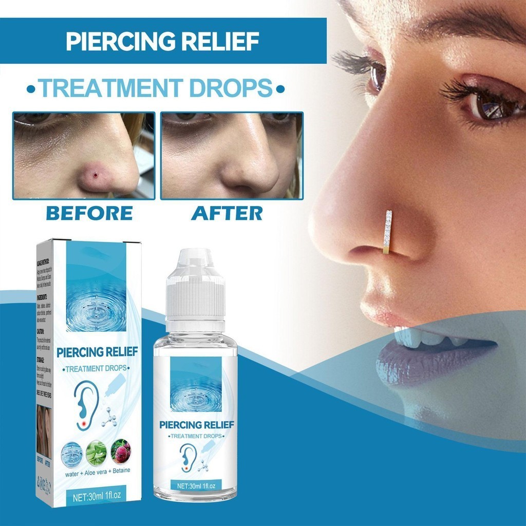 Aftercare Piercing Solution Gentle and Natural Ear Piercing Solution ...