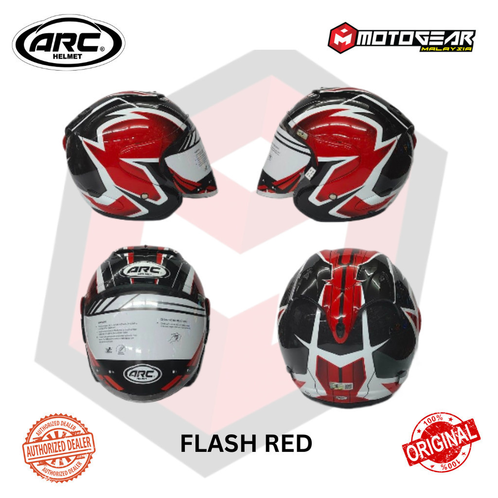 ARC RITZ FLASH RED GLOSSY | Shopee Malaysia