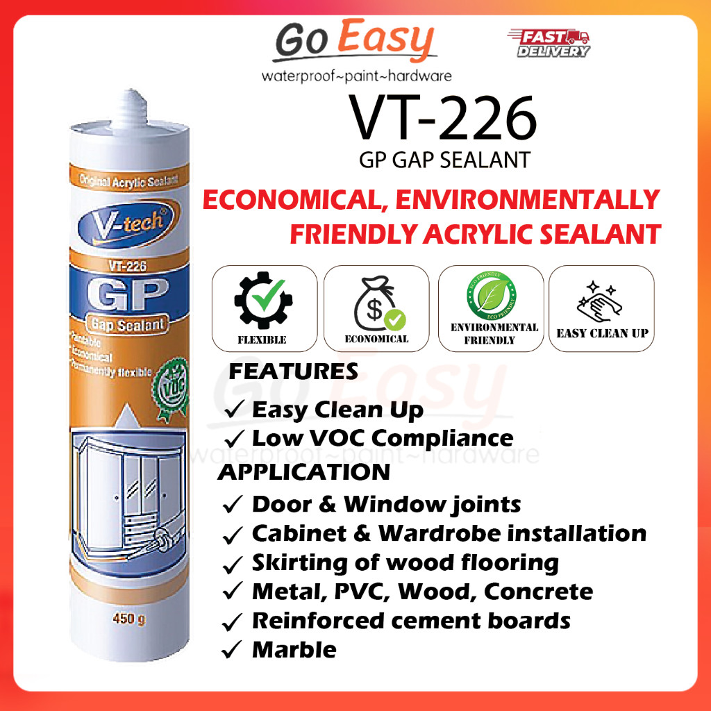 V-Tech Silicone Sealant & Adhesive Sealant l V-tech VT-226 GP Gap ...