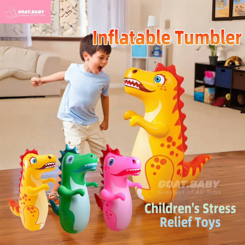 90cm Inflatable Animals Boxing Tumble Kids Indoor Sport Toys Children ...