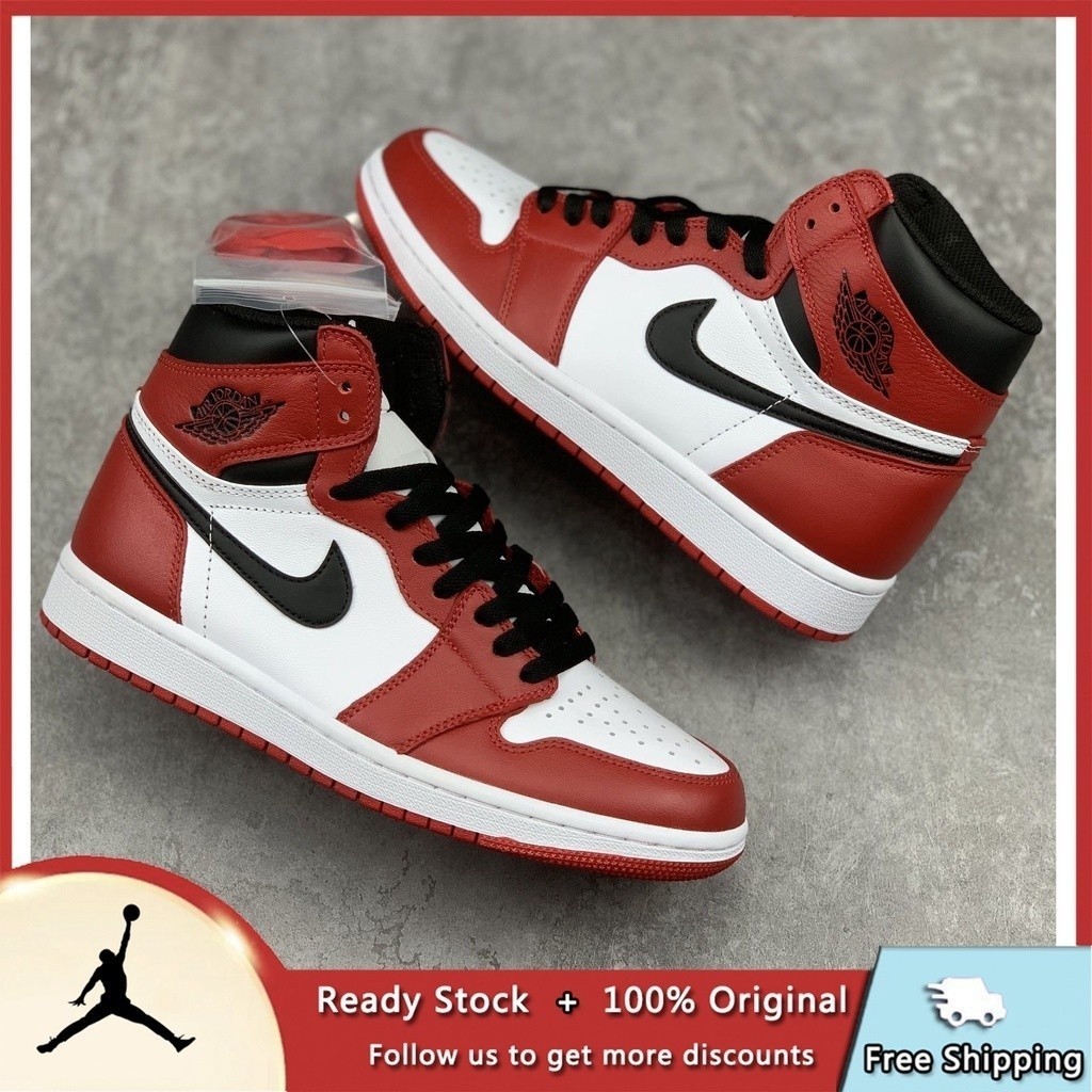 NK Air Jordan 1 Retro High OG Chicago AJ1 men running shoes Unisex ...