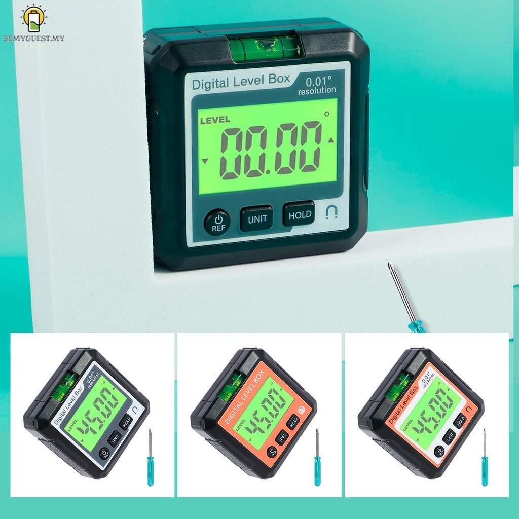 Digital Angle Finder Portable Digital Angle Gauge Magnetic Protractor ...