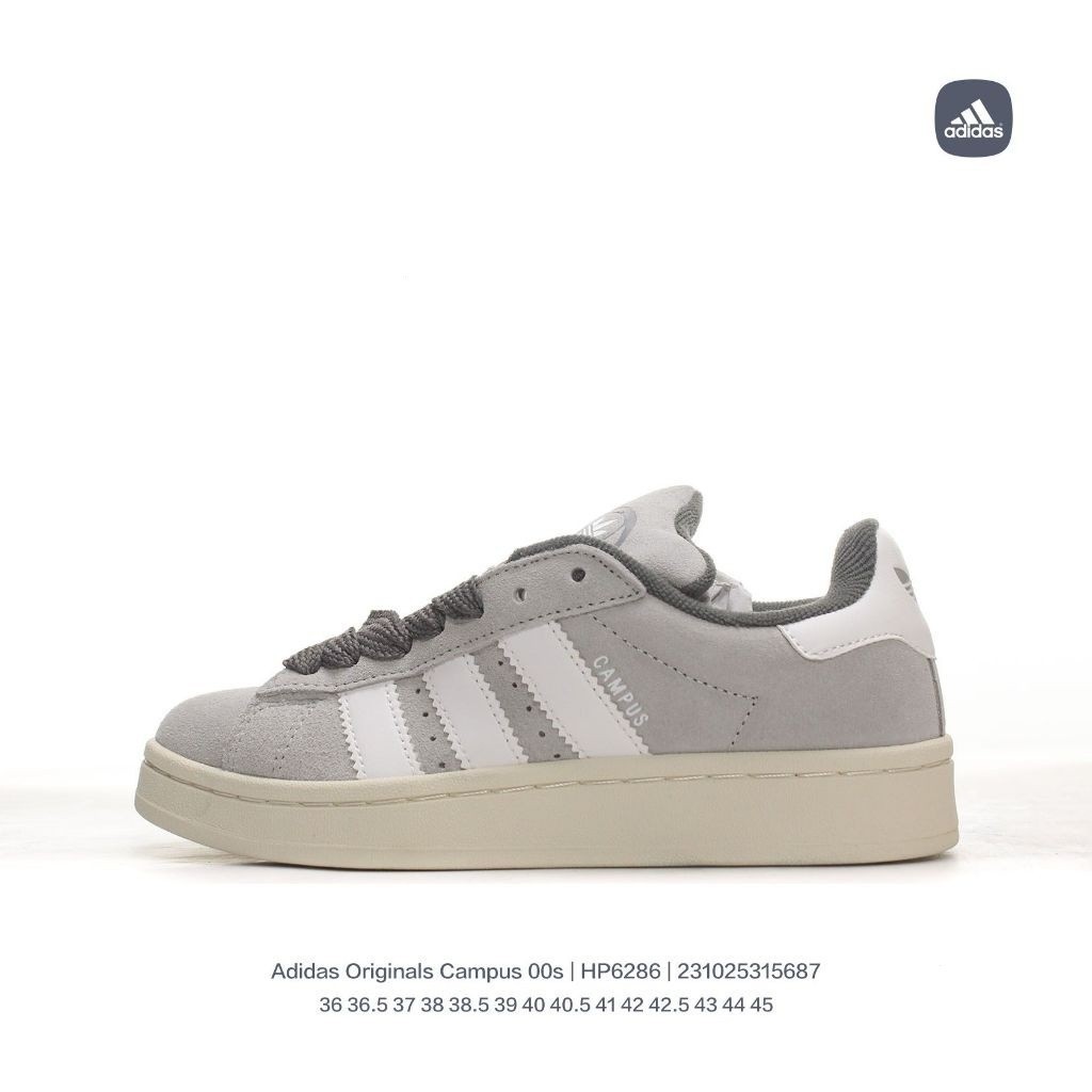 Adidas Originals campus 00s preppy siri roti gaya klasik retro rendah ...
