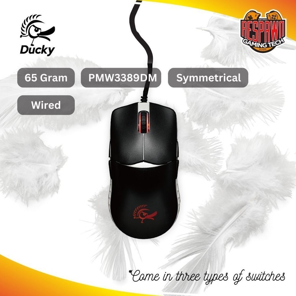 Ducky Feather Wired Gaming Mouse | Shopee Malaysia