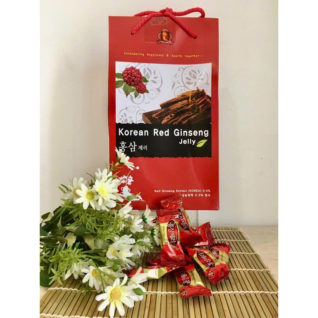 Korean Red Ginseng Jelly Soft Red Ginseng Candy 300g-Korean Red Ginseng ...