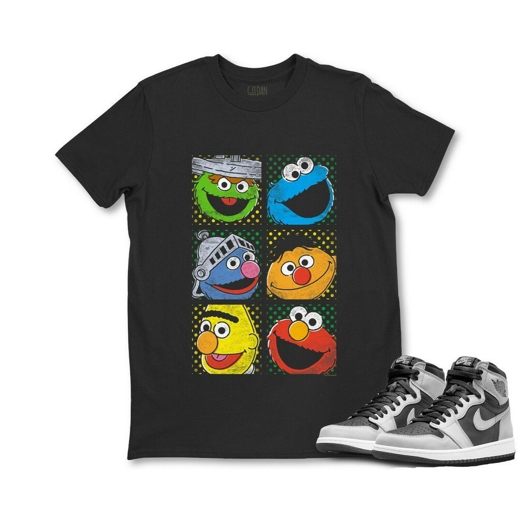 New Sesame Street Animation Street/Burt/Oscar/Zoe Patte | Shopee Malaysia