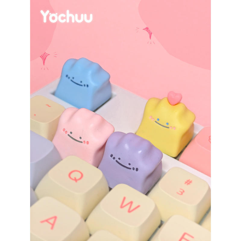 Yochuu 3d Printed Ditto Artisan Keycap Cute Custom Made Customizable