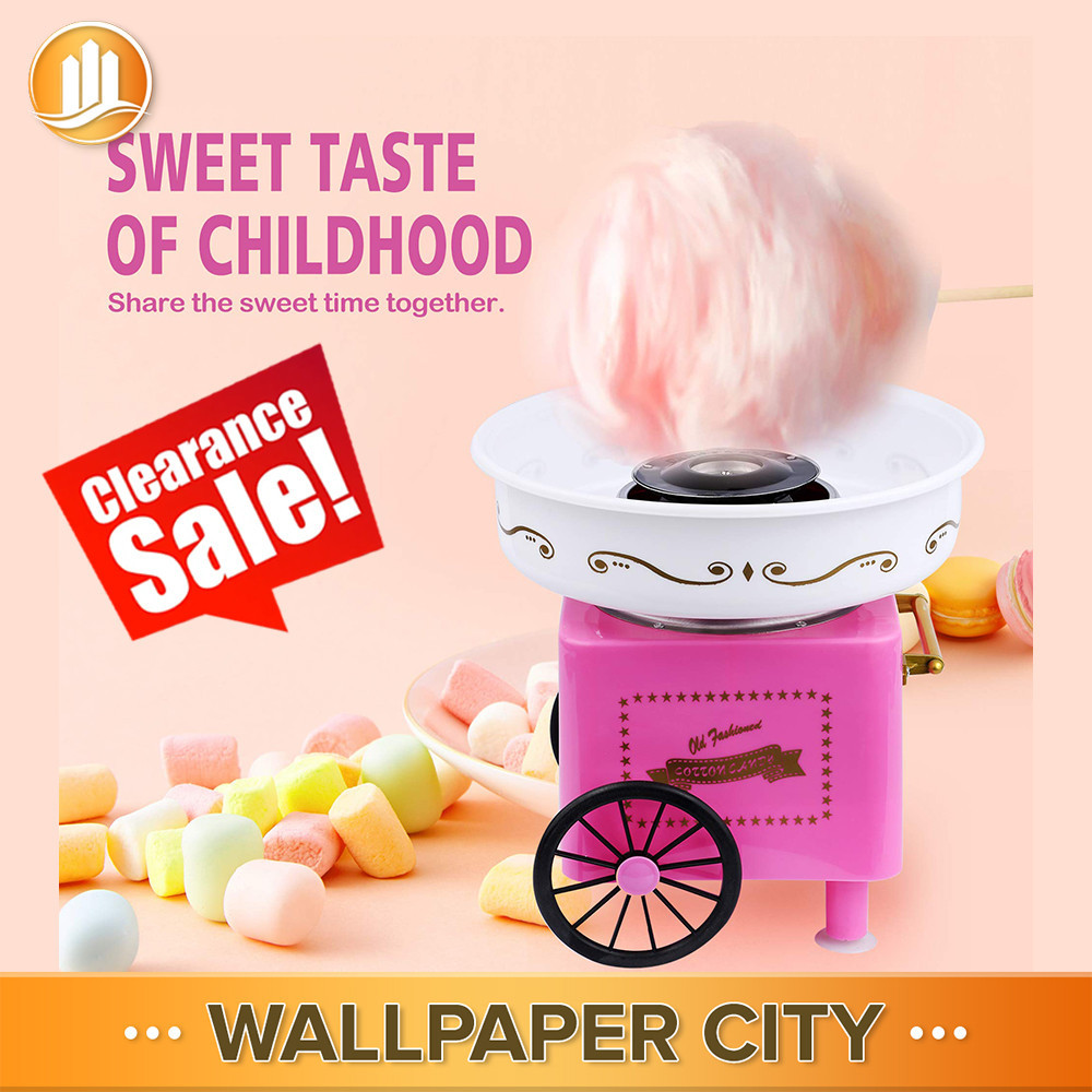 WPC CLEARANCE MEGA Portable Mini Sweet Automatic Cotton Candy Making ...