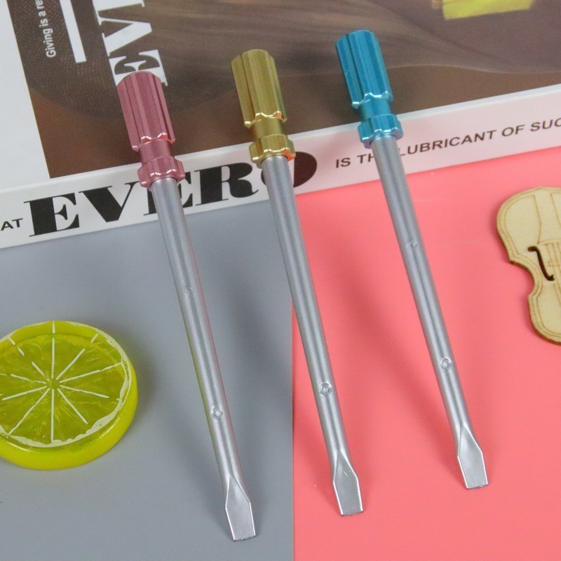 Plastic Screwdriver Cute StationeryStudent Gift Cartoon Pen | Shopee ...