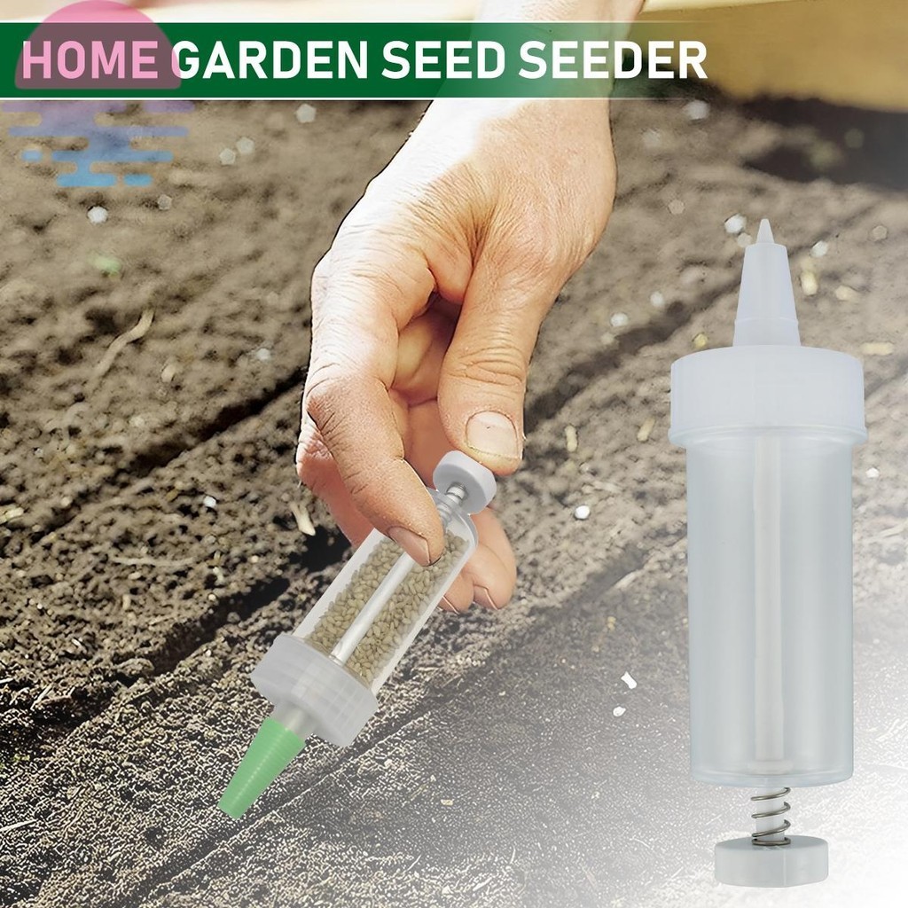 Mini Sowing Seed Dispenser Plastic Small Seed Spreader Hand Seeder Tool ...