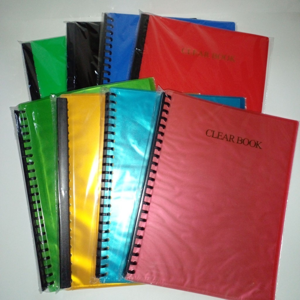 Yes Clear Book Holder A4/Clear Holder File Refillable A4 20's (2320 ...