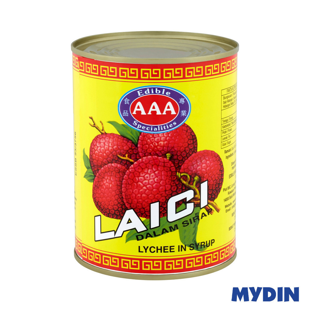 Edible AAA Lychee In Syrup (565g) | Shopee Malaysia