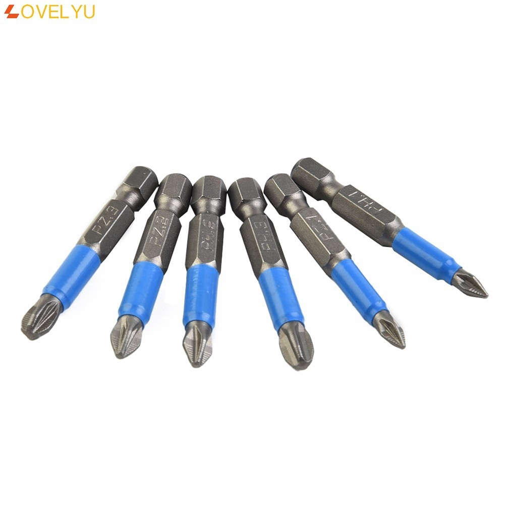 LOVELYU| 1pc Non-slip Screwdriver Bit Set Electric 50mm PH1/PH2/PH3/PZ1 ...