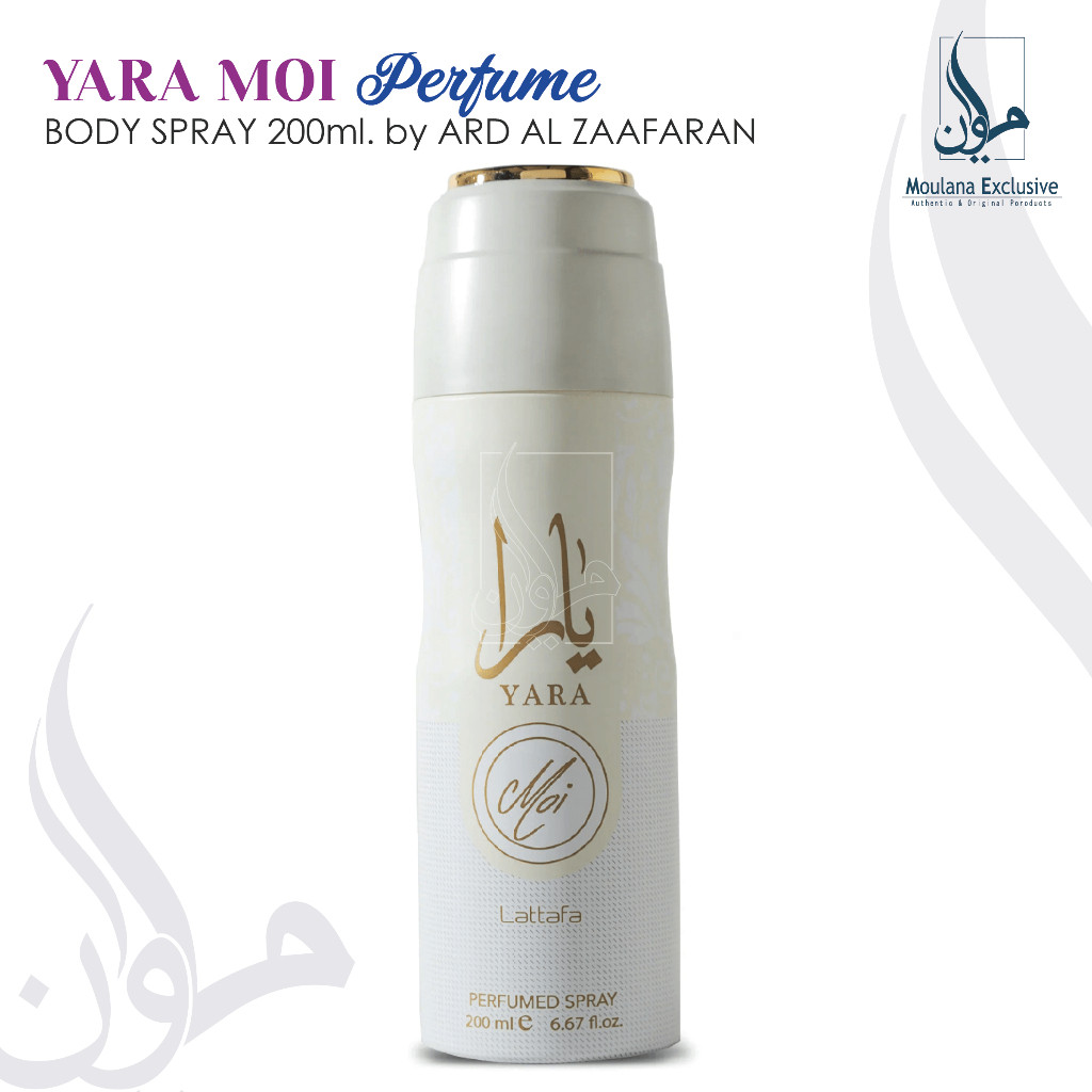 Yara Moi Parfum | Yara Perfume for Women Body Spray 200ml | Vanilla ...