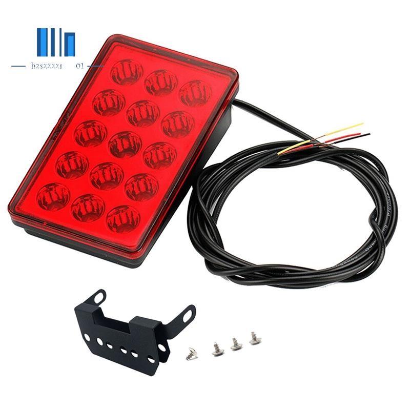 LED Car Brake Light 15LED F1 Style Universal Shell Pilot Light Car Rear ...