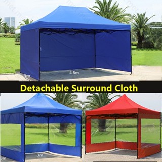 kain khemah 10x10 Feet Full Set Roof 3x3m Foldable Canopy Tent Night ...
