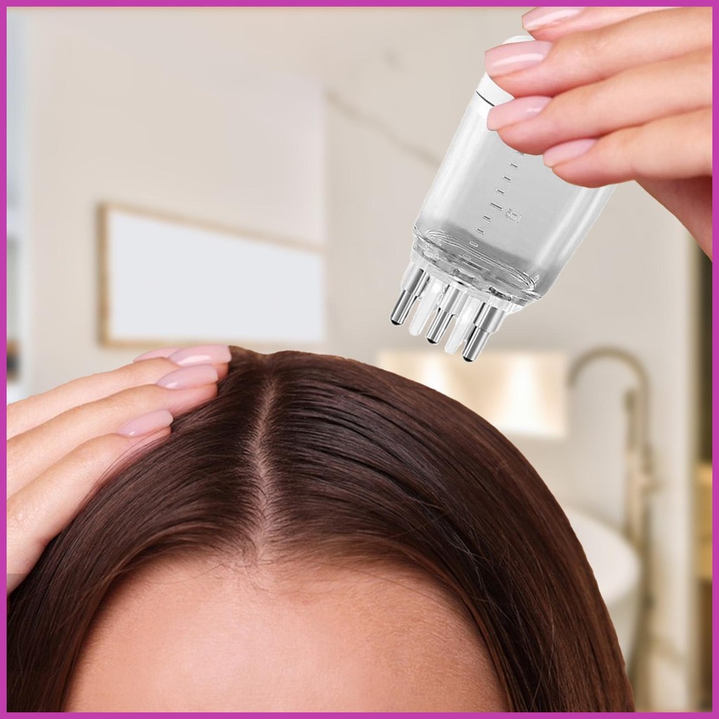 Hair Oil Applicator Scalp Massager Hair Oiling Applicator Hair Oiler ...