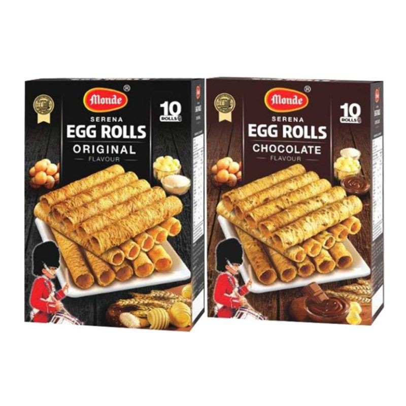 Monde Egg Roll 70 gr -- Original Chocolate | Shopee Malaysia