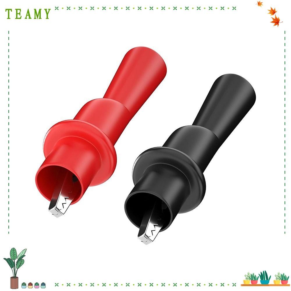 TEAMY Crocodile Clip, Univeral Alligator Crocodile Clamp, Testing Probe ...