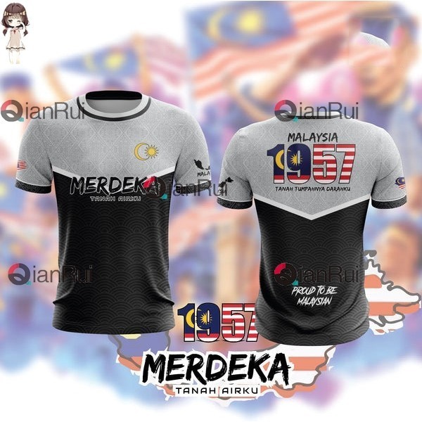 Merdeka 67 Baju T-shirt Sports Top 2024 T-SHIRT MALAYSIA MERDEKA 67 ...