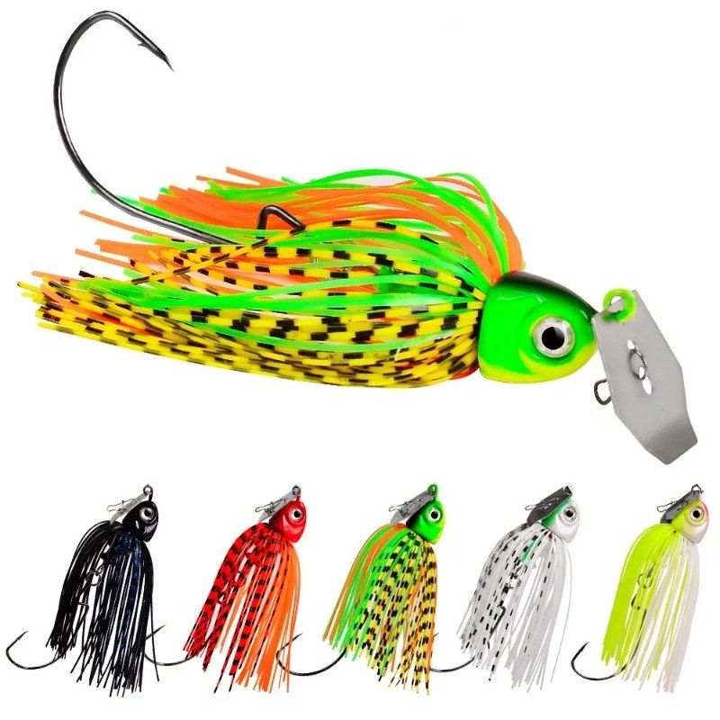 12g/15g/20g Fishing Lure Chatter Bait Spinner Bait Blade Jig Dancer ...