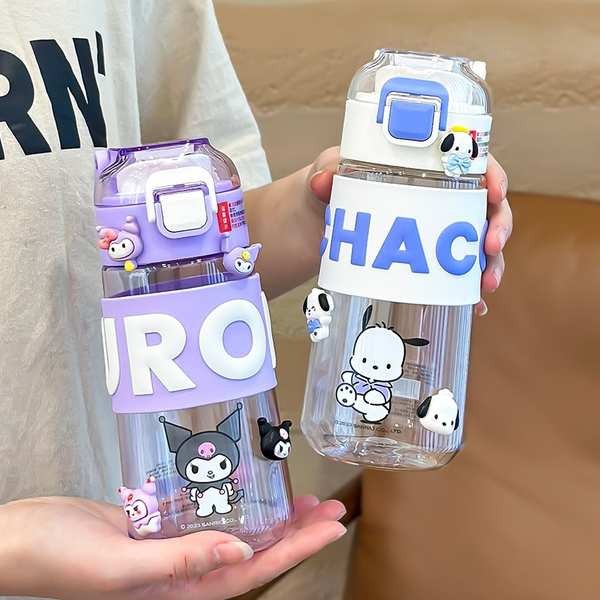 botol air tahan sejuk kuromi botol air kuromi kuromi water bottle Cawan Air Sanrio Kulomi, Merah ...
