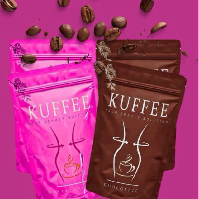 KUFFEE Premix White Coffee Cappuccino / Choco Latte (4 sachet) | Shopee ...