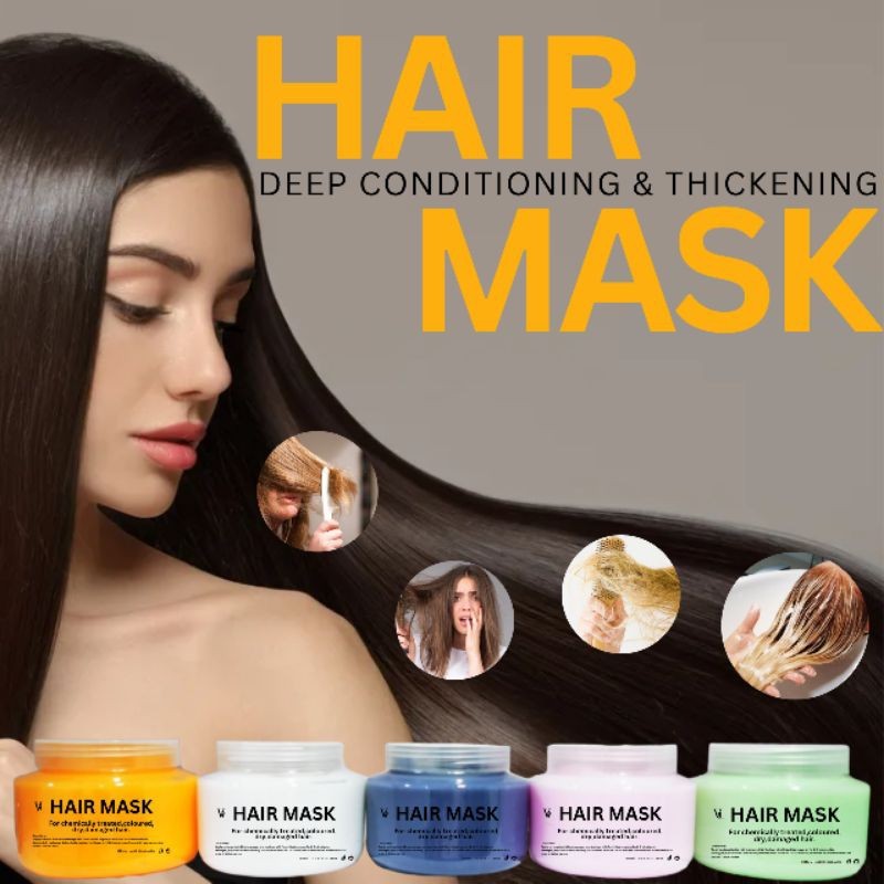 V9 Hair Mask Moisture Smooth Repair Keratin Treatment Conditioner ...