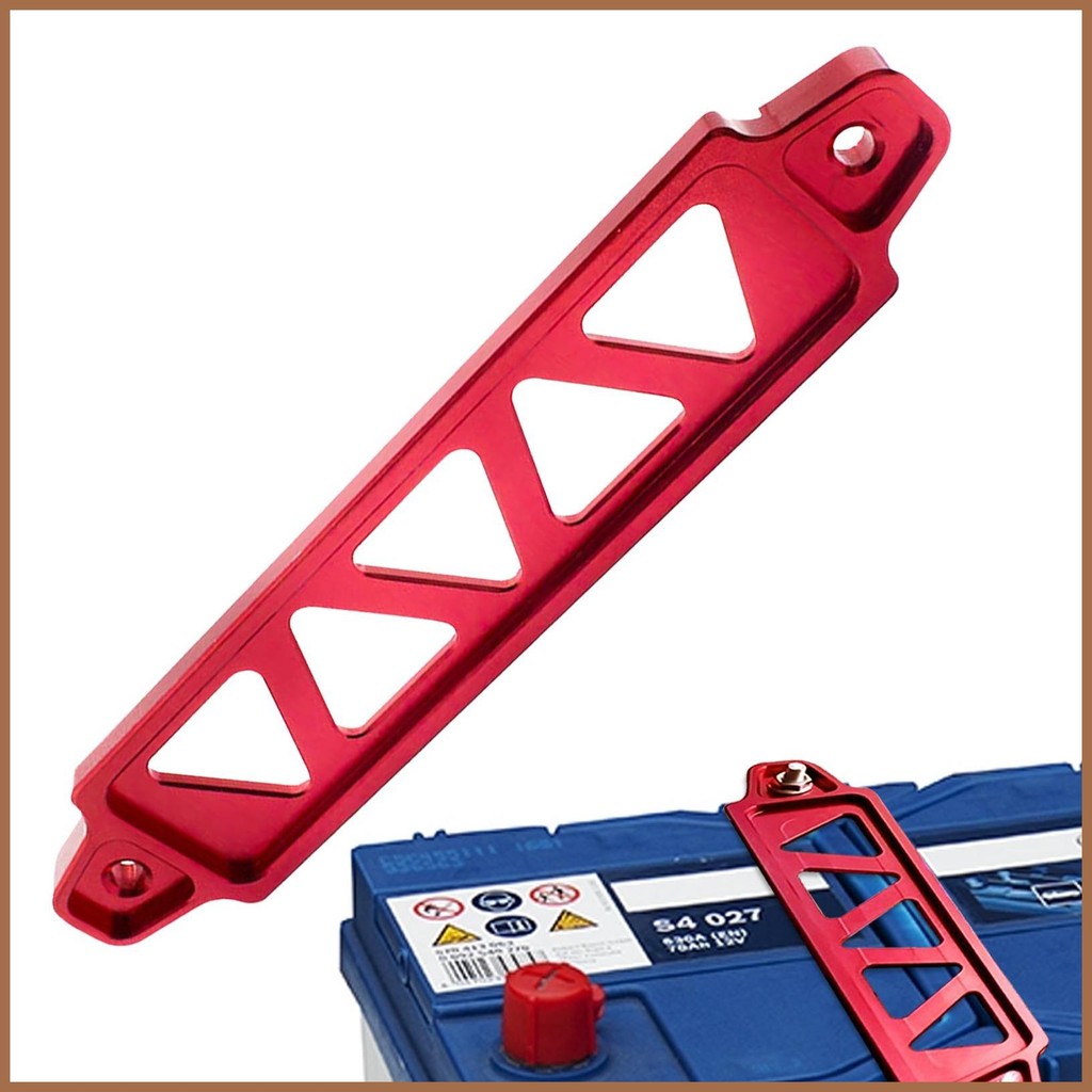 Car Battery Holder Sturdy Battery Carrier Rack Battery Tray in Bright ...