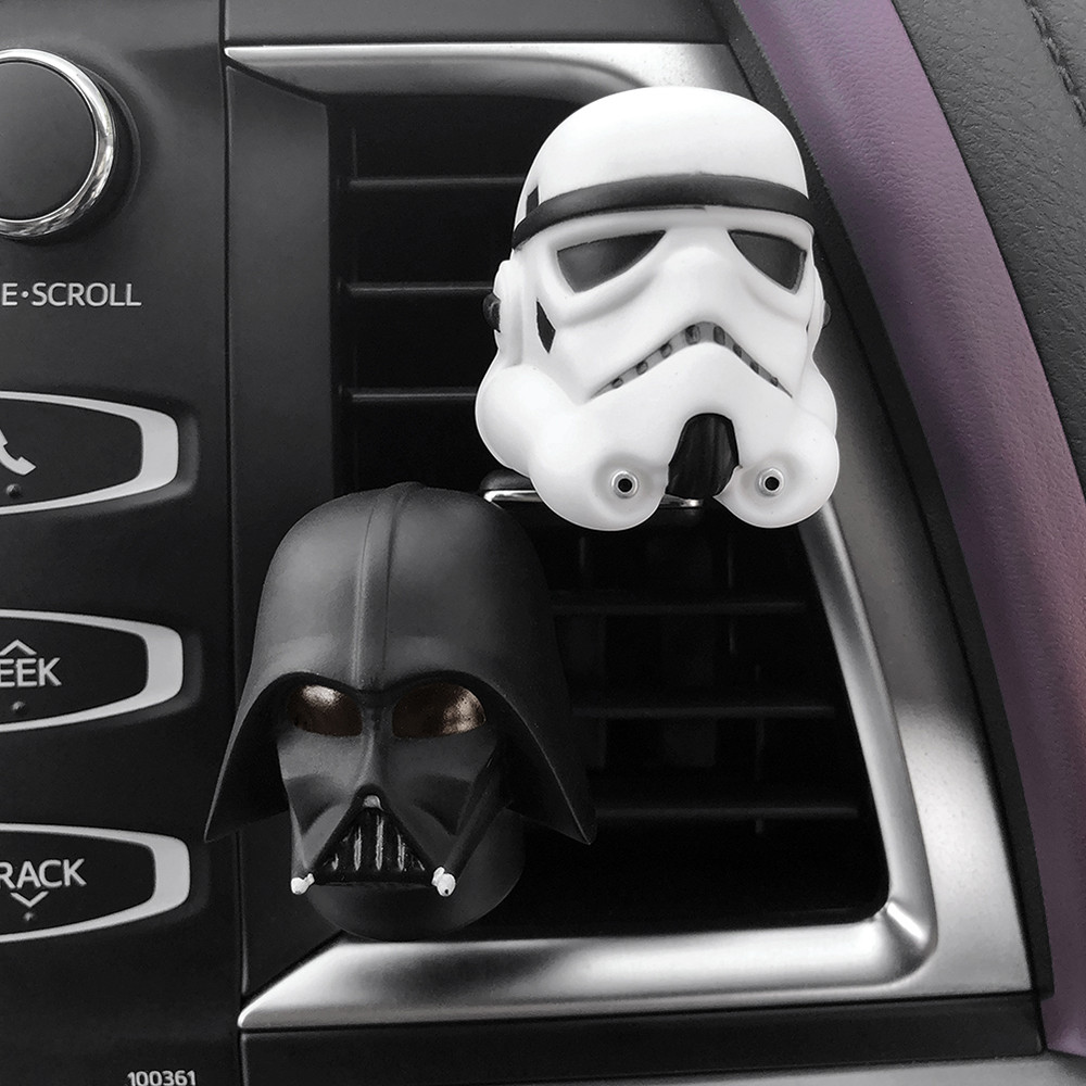 Car Perfume Clip Star Wars Cartoon Air Vent Freshener Smell Black Darth ...