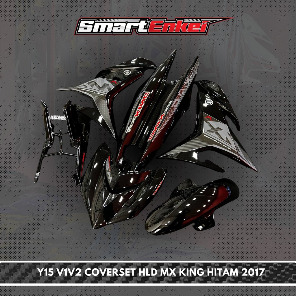 HLD - COVERSET Y15 V1/V2 HLD MX KING HITAM 2017 | Shopee Malaysia