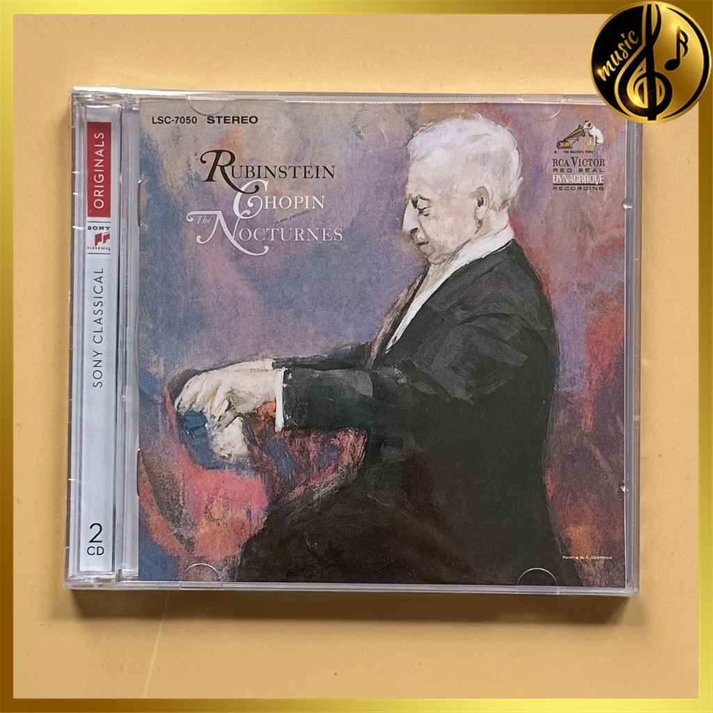 Original Arthur Rubinstein Chopin Nocturnes 2CD Album [Sealed] Brand ...