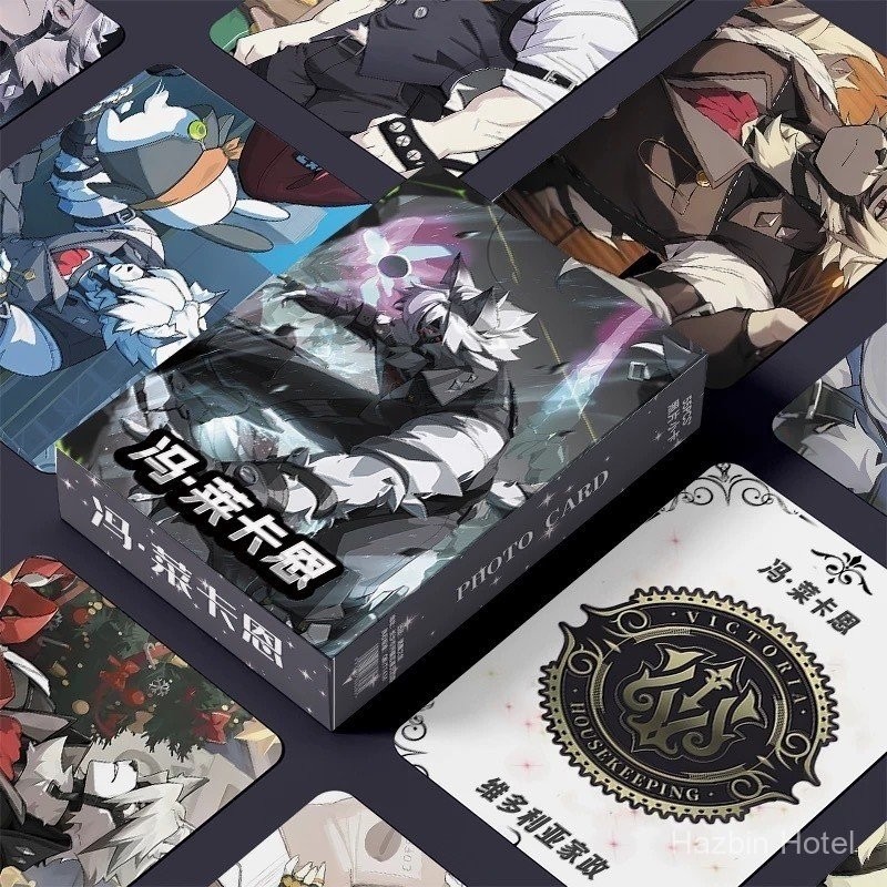 [IN Stock]55pcs Anime Zenless Zone Zero Von Lycaon Laser Card ...