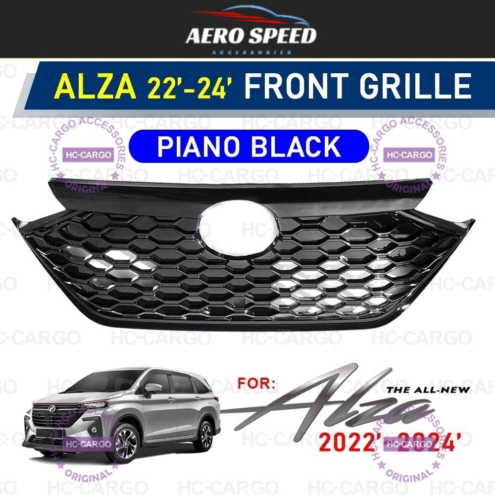Perodua ALZA 2023 - 2024 D27A Front Grill Grille Cover Garnish Gloss ...