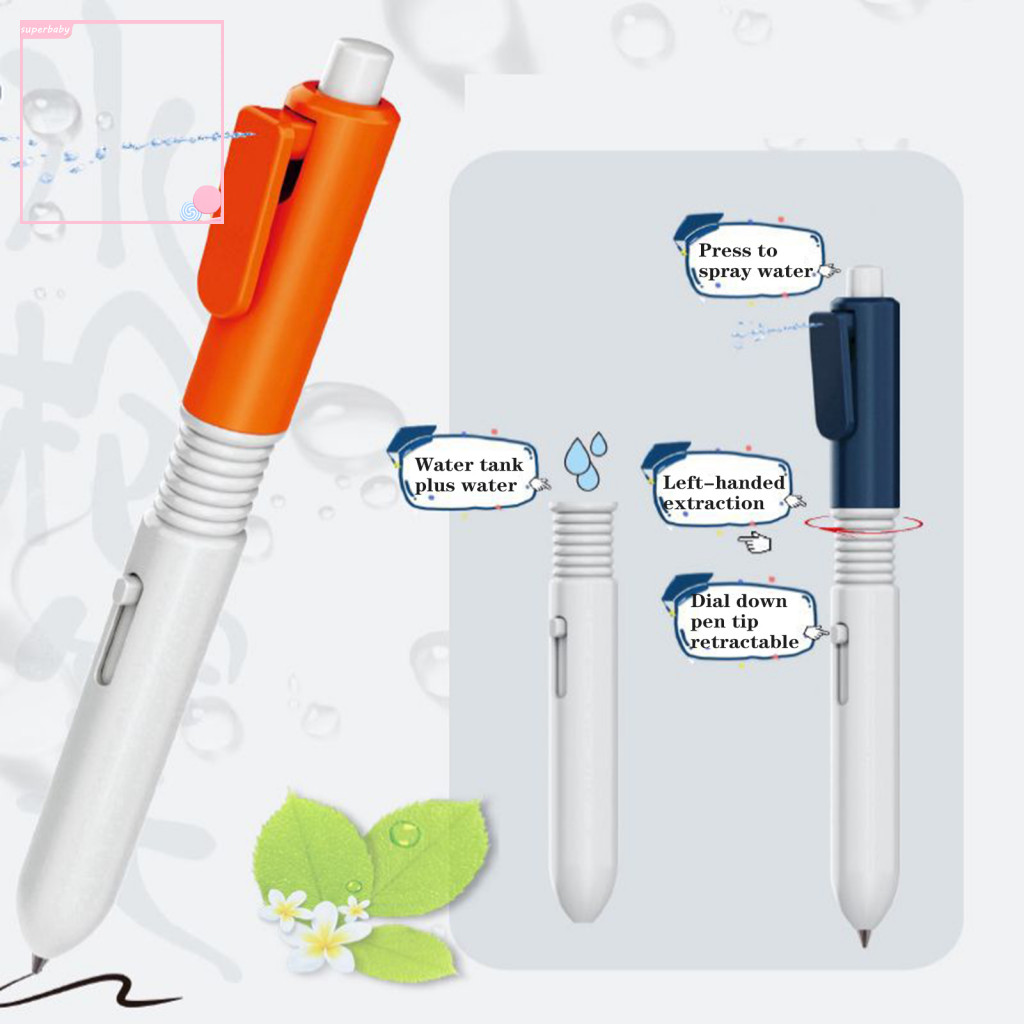 (Superbaby) Toy Pen for Kids Educational Water Toy Pen 2 in 1 Water ...