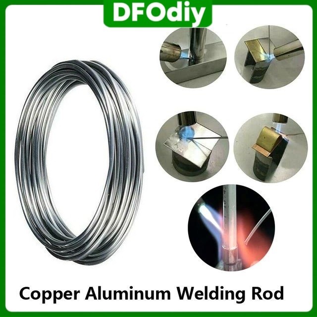 DFOdiy Copper Aluminium Soldering Rod Low Temperature Flux-cored ...