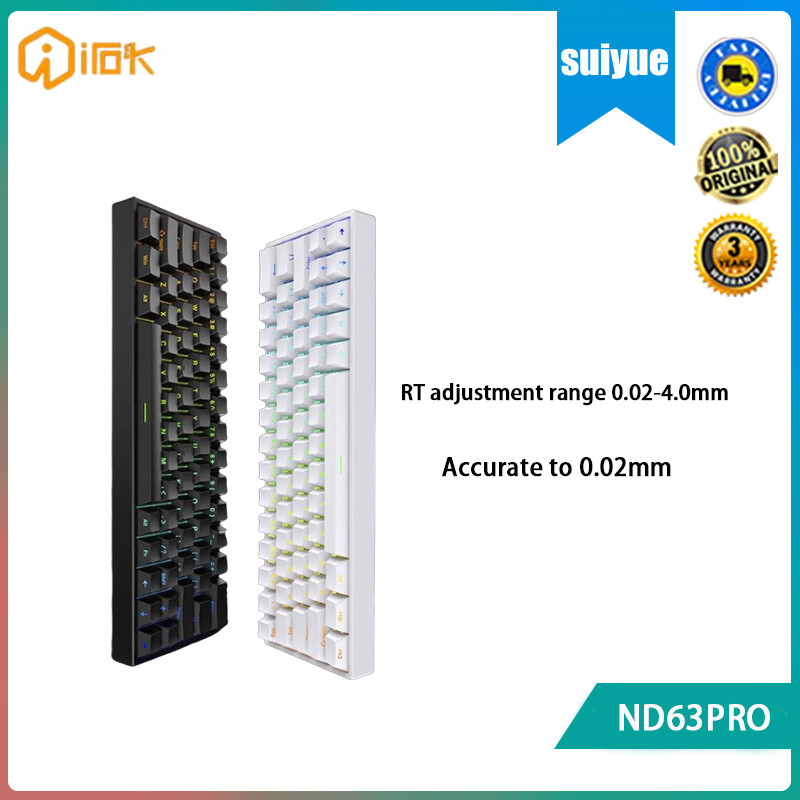 Irok ND63 PRO Magnetic axis mechanical keyboard 0 dead zone hot ...