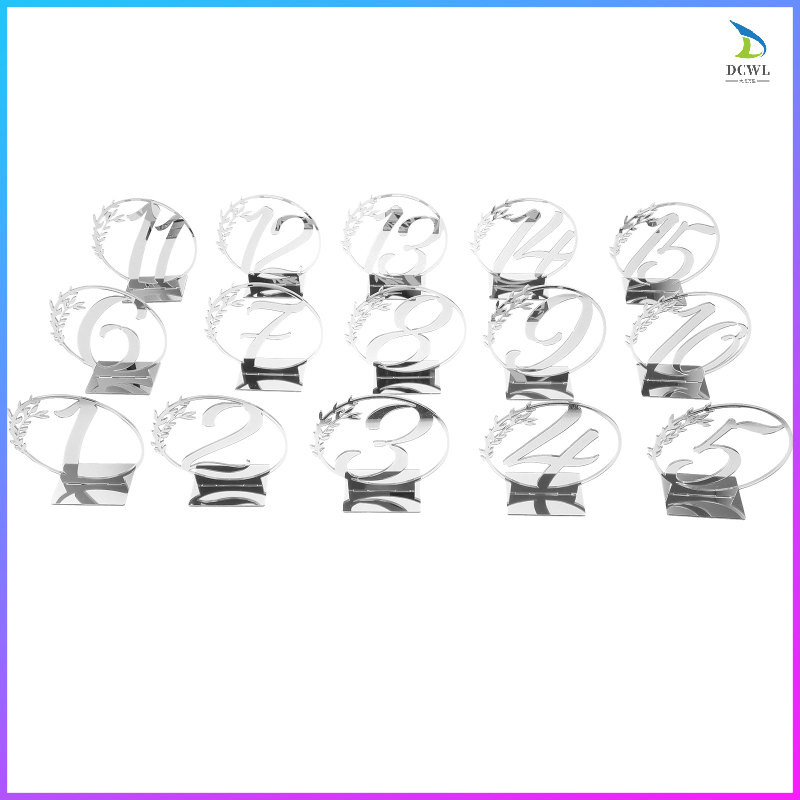 Sign Wedding Decor Acrylic Table Place Placecards Reception Desk Number ...