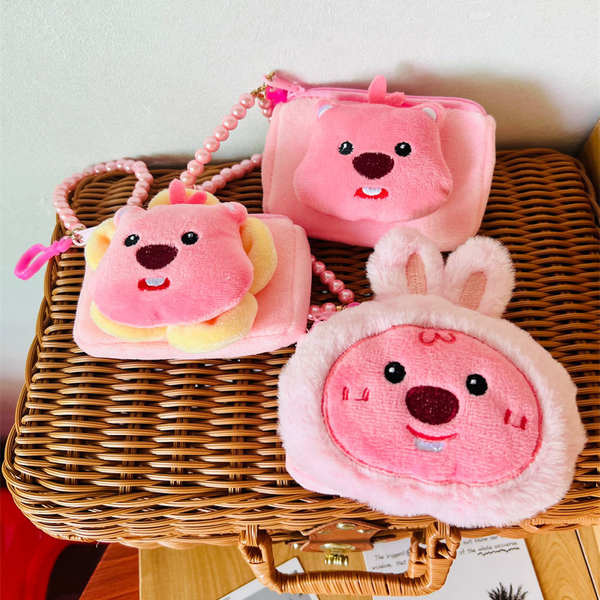 beg duit wanita wallet woman small cute Arnab, memerang, dompet duit ...