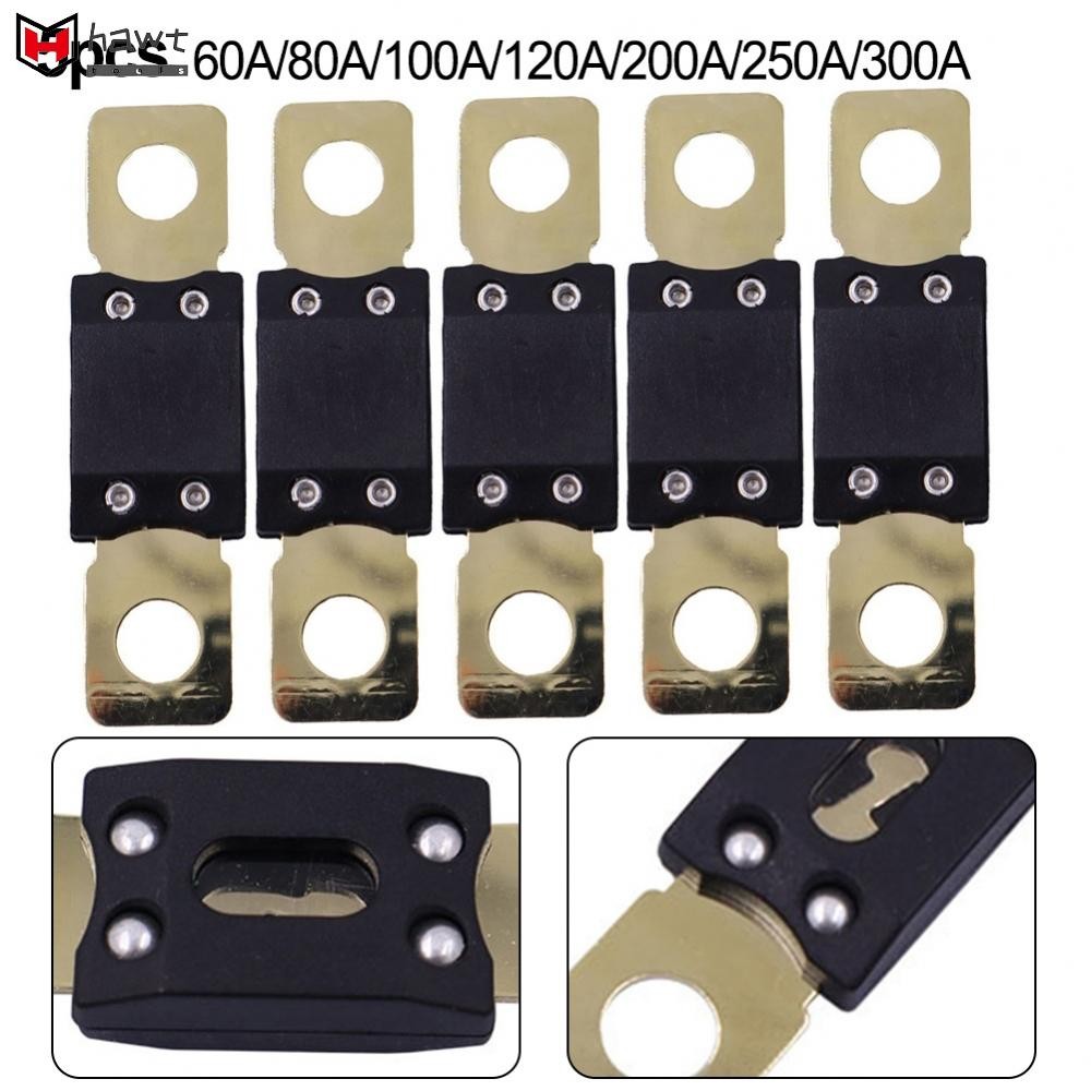 Mega Fuse Assortment for Battery Cable Security 60A 80A 100A 120A 200A ...