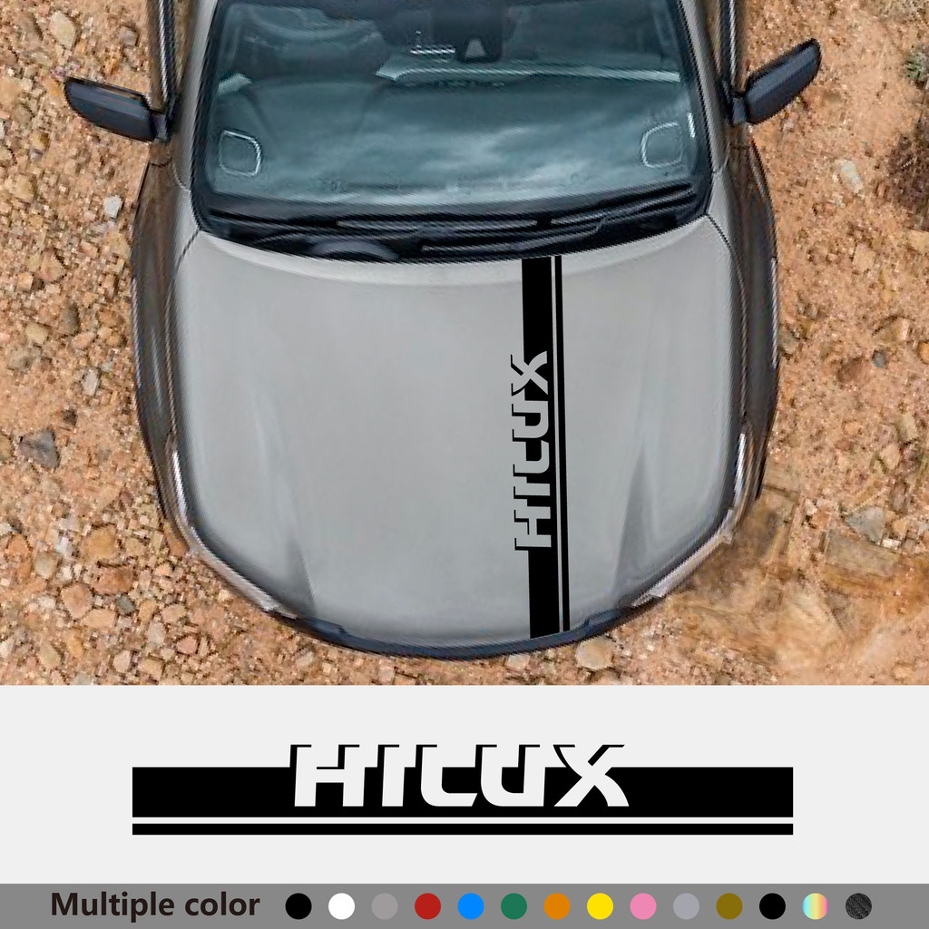 Pickup Hood Sticker Apply For Toyota Hilux Vigo Revo Truck Vinyl Decor ...