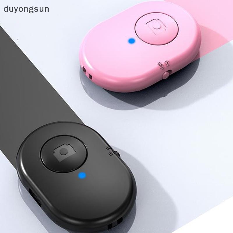 (duyongsun) Mini Wireless Rechargeable Self-timer -Compatible 4.0 Selfie Stick Shutter With ...