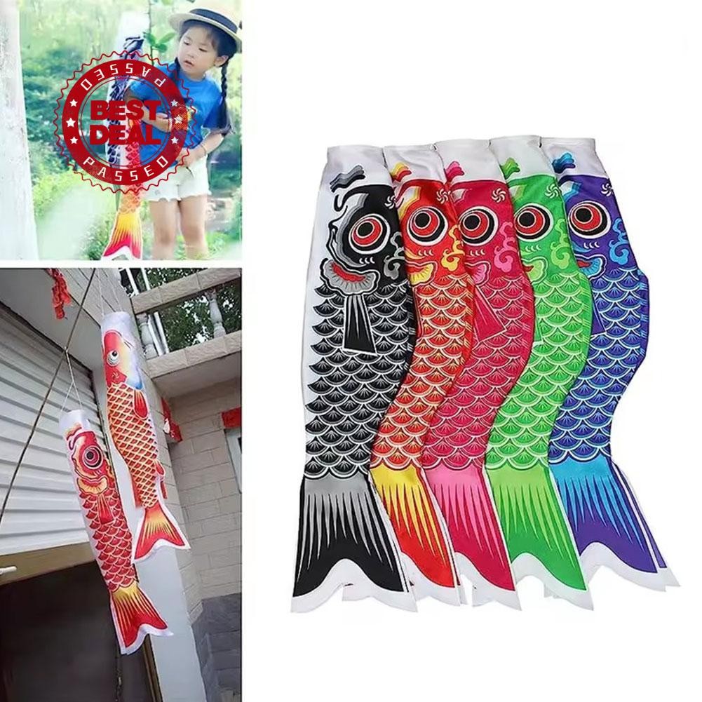 Colorful Fish Flag Kite Japanese Style Home Kite Carp Flag Koinobori ...
