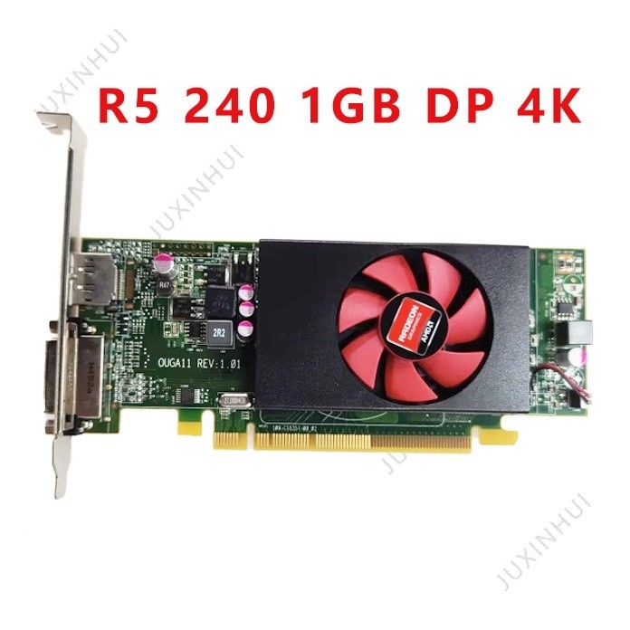 Dell Original R5 240 1G Graphics Card Desktop Size Case Half Height ...
