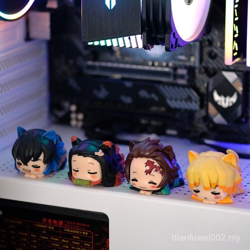 Demon Slayer Lying Posture Tanjiro My Wife Zenitsu Ni Bean Doll Figure ...