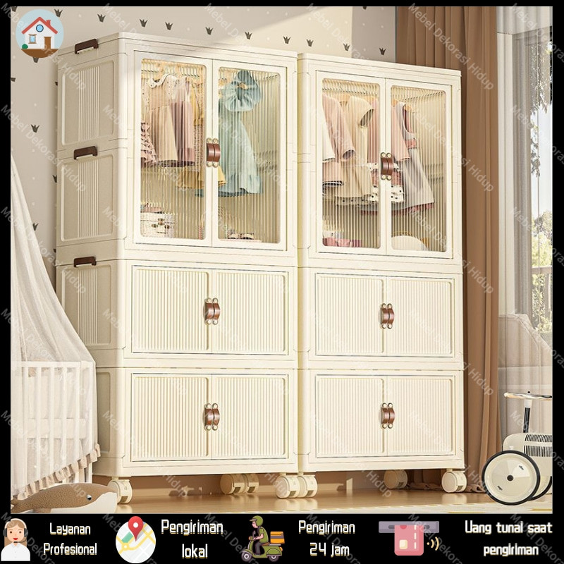 Plastic wardrobe / Stackable Plastic Wardrobe Plastic Storage Cabinet ...
