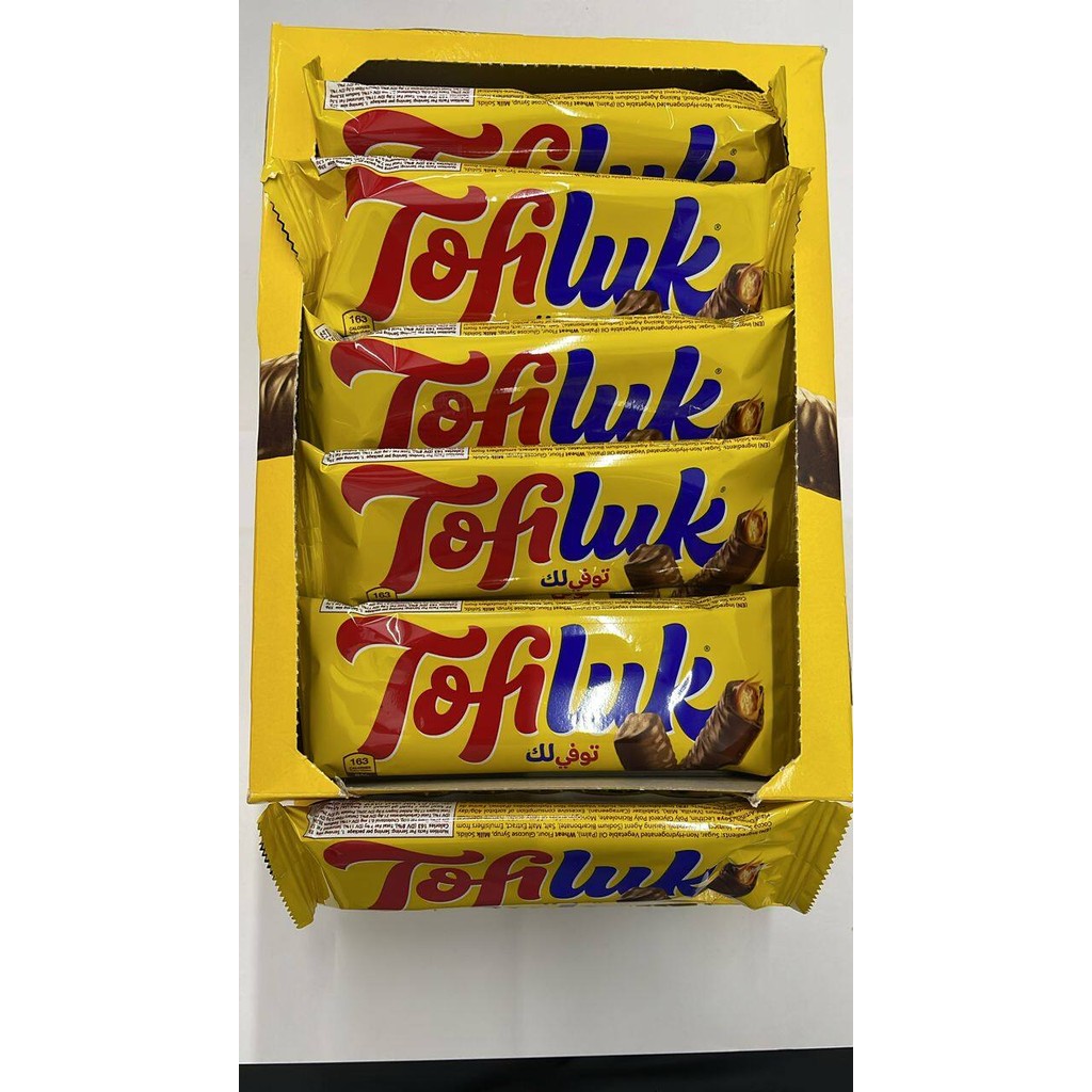 (box)12'S X 33G CHOCOLATE TOFILUK TWINS SINGLE MADE IN SAUDI (sung ...